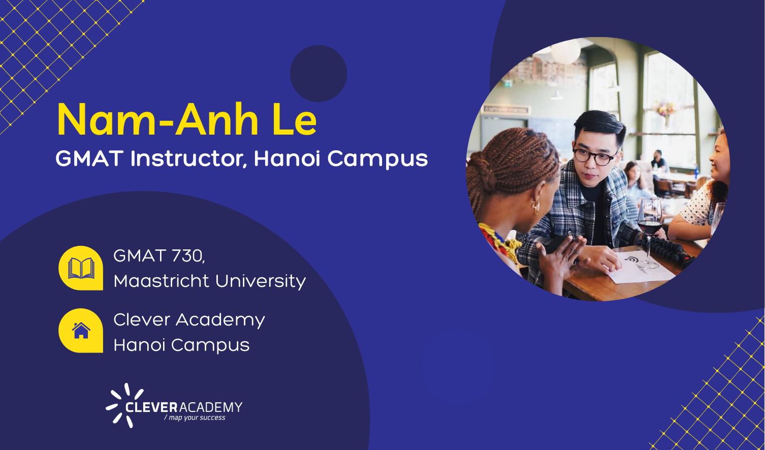 Giáo viên GMAT - Thầy Lê Nam Anh - Clever Academy®